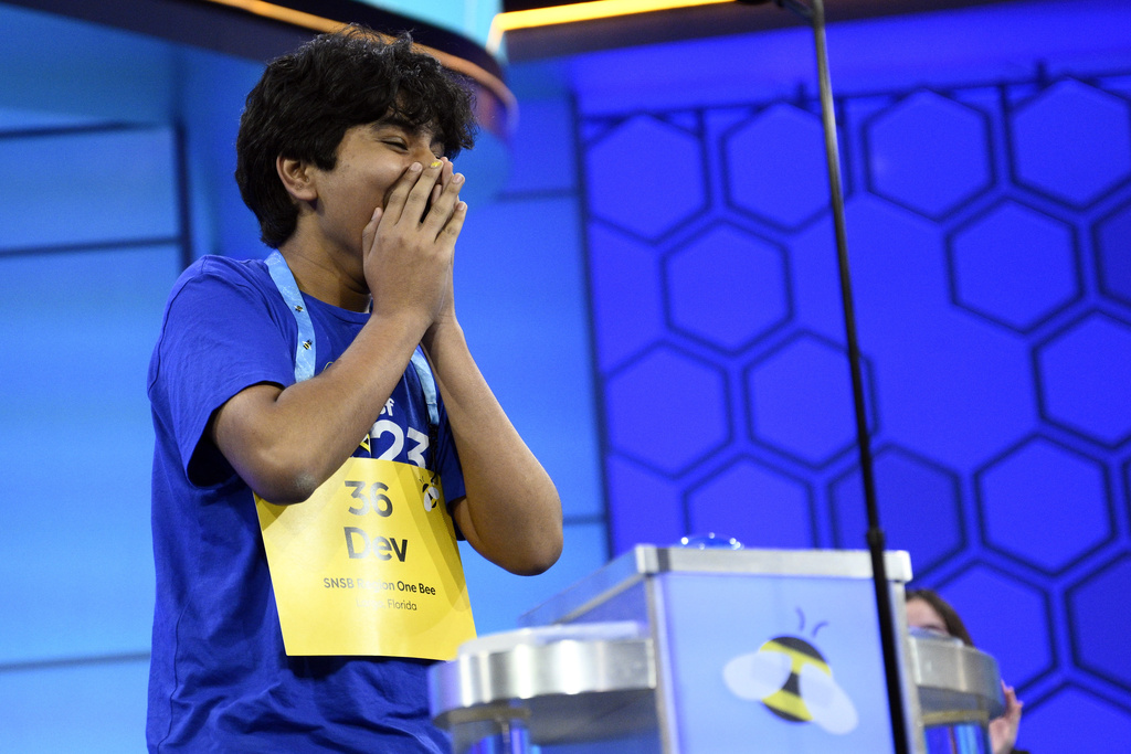 Fri. 8:43 a.m.: Dev Shah wins the Scripps National Spelling Bee on the word ‘psammophile’ | News ...